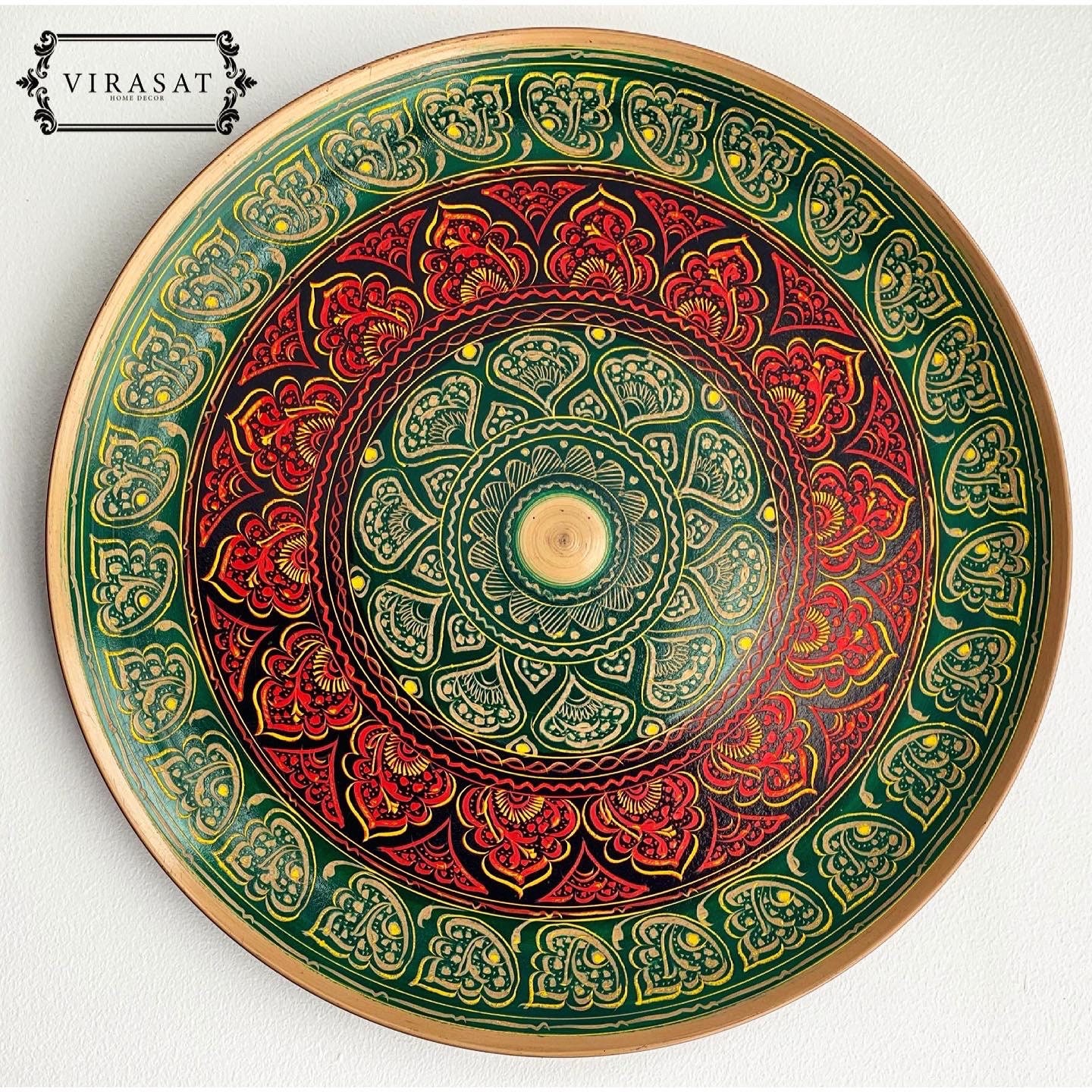 Wooden Plate, Decoration Plate, Statement Plate, Housewarming Present ...