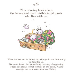 Printable Coloring Book the Bedroom: A4 Illustrations (instant Download ...
