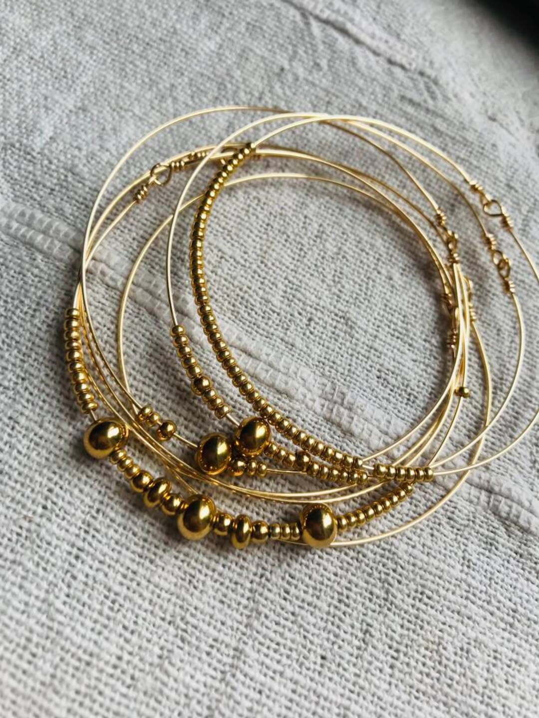 Weekly PERLINE, Set of 7 Rush Bracelets, Gift Idea, Christmas Gift ...