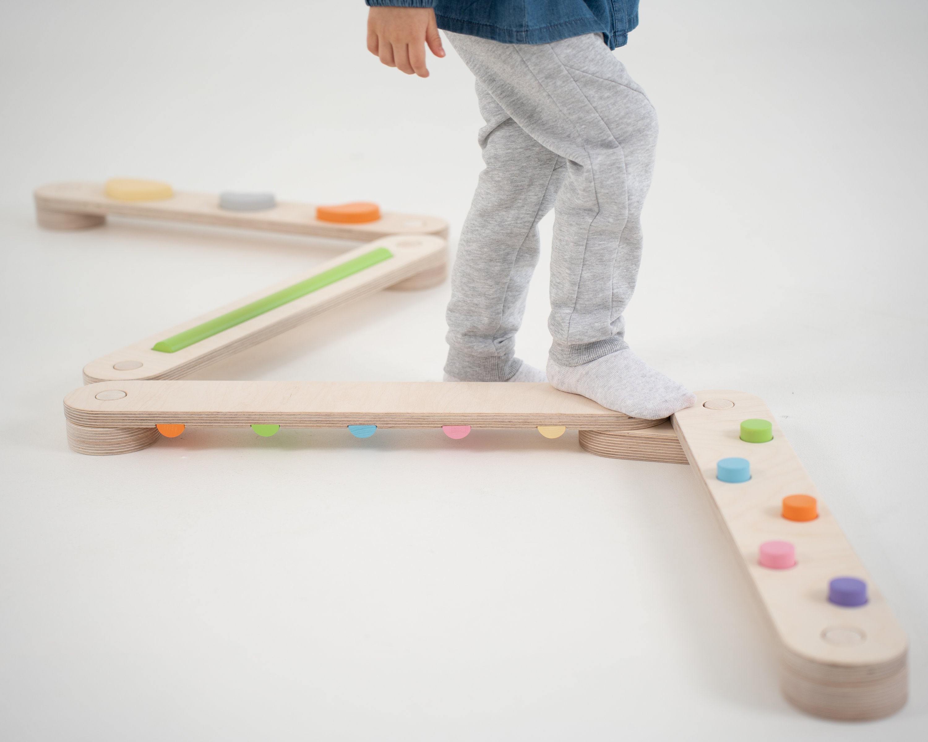 Balance Construction Toy Set Balance Beam Set Balancing Beam Balancing ...
