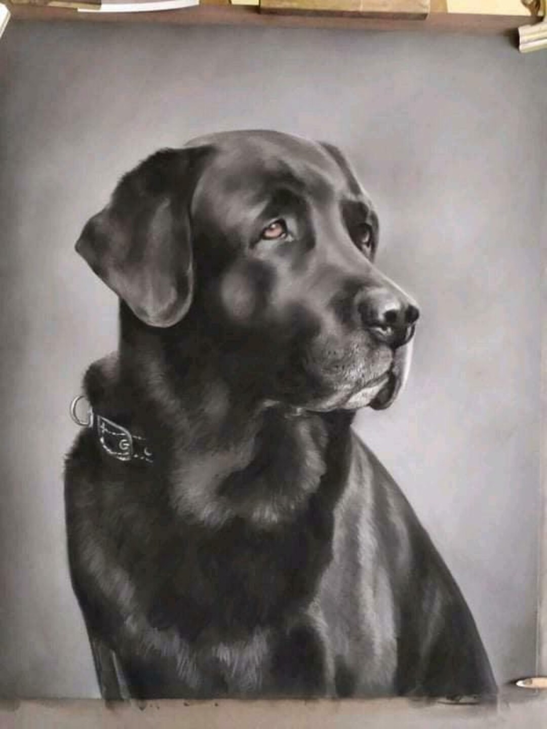 Pastel Drawing Hand-painted Painting as Pastel Painting, Portraits as ...