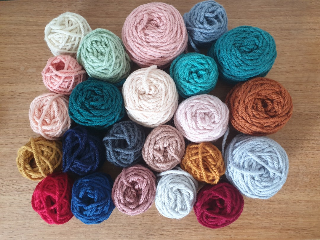 Yarn Pack for Punch Needle / Fibre Pack / 100% Wool / Rug Yarn LUCKY ...