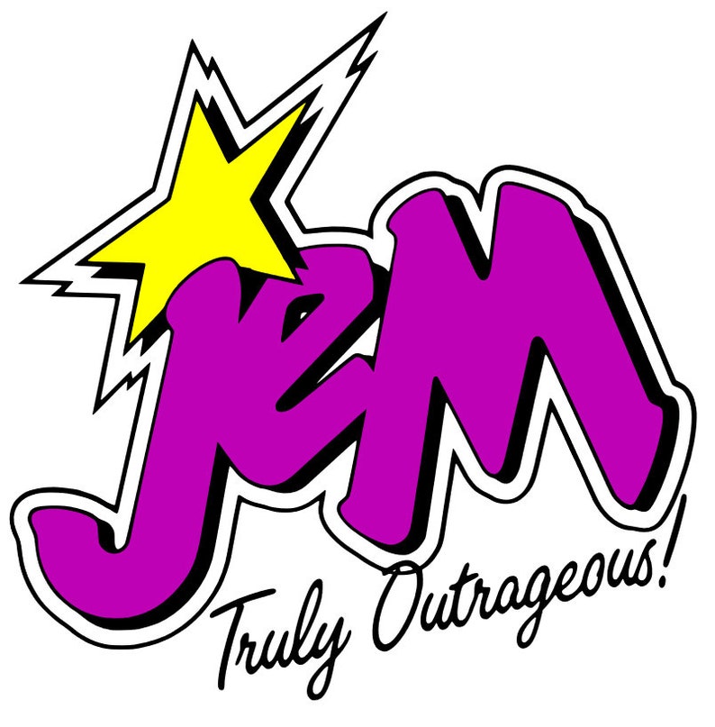 Jem Logo Svg Png Vinyl Cut File Cricut Silhouette File Etsy