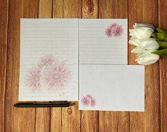 Pink Writing Paper | Etsy