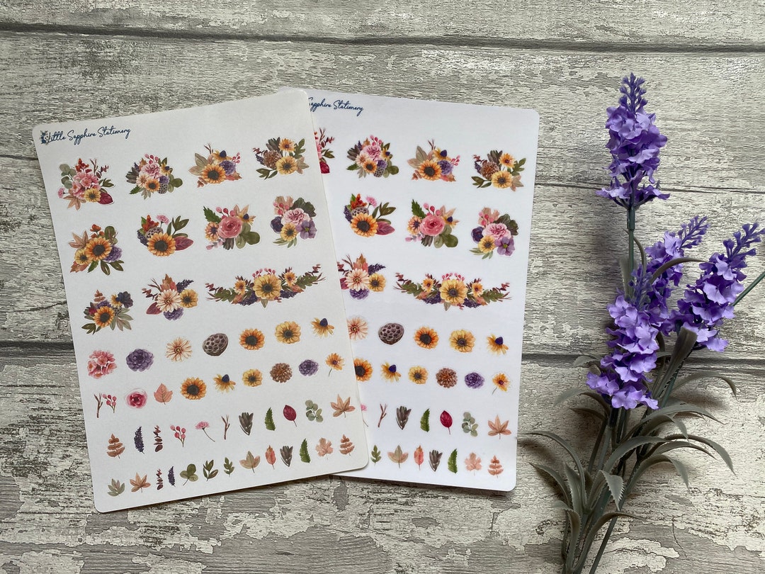 Sunflower Stickers, Envelope Decoration, Snail Mail, Envelope Decor ...