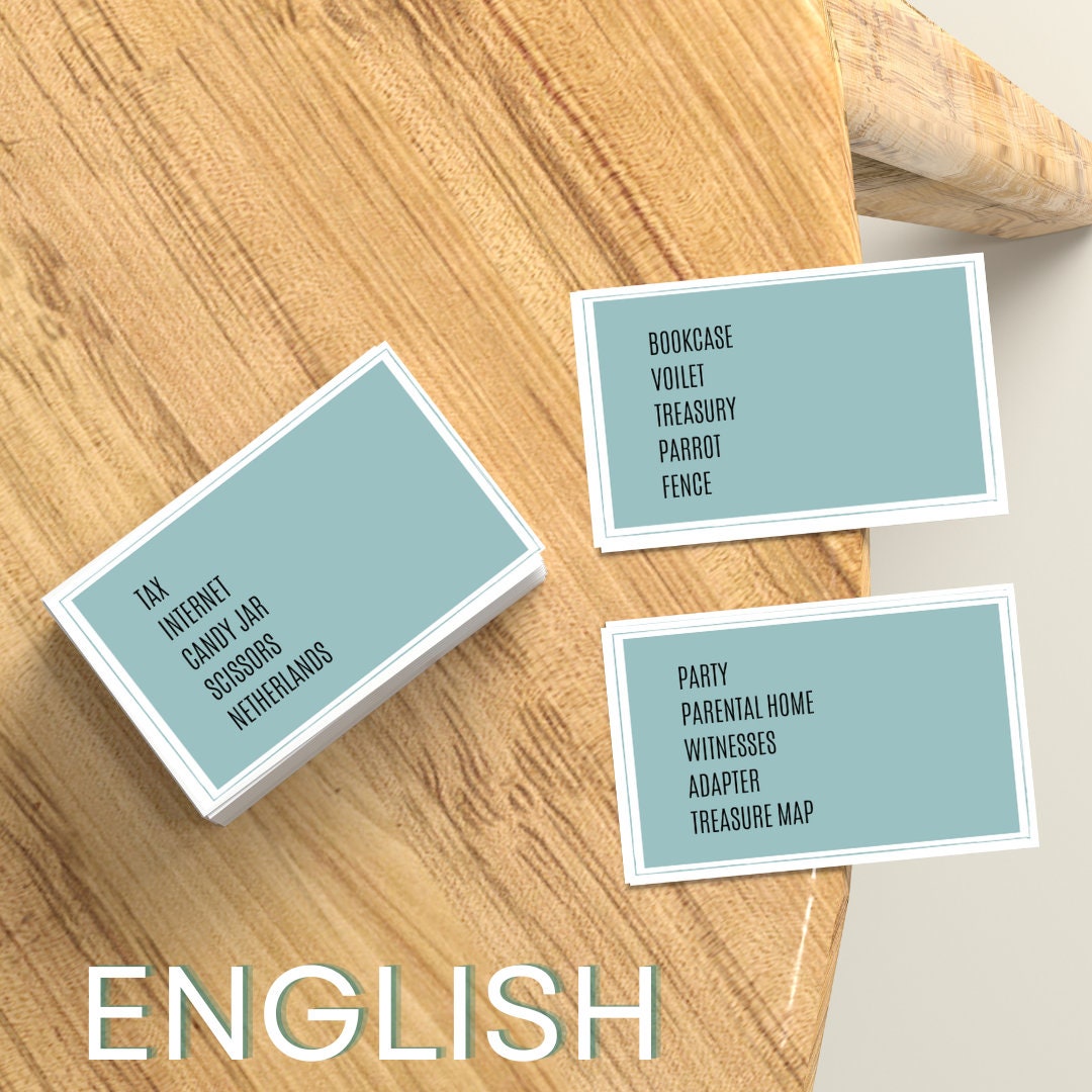 Download & Print - Word Cards English - General Concepts Cards V1 - 30 ...