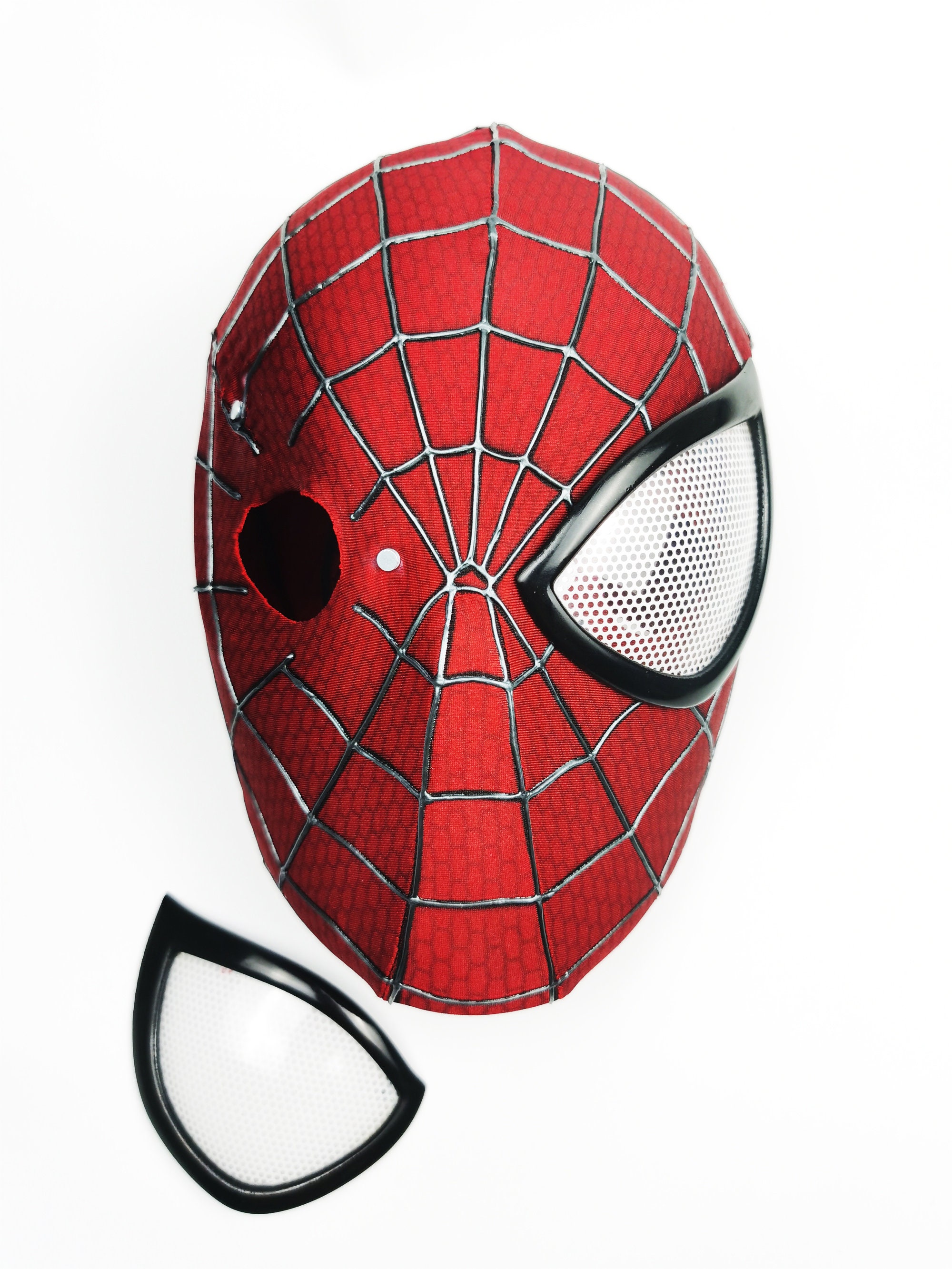 Amazing Spiderman 2 Cosplay Mask Private Custom Wearable Etsy