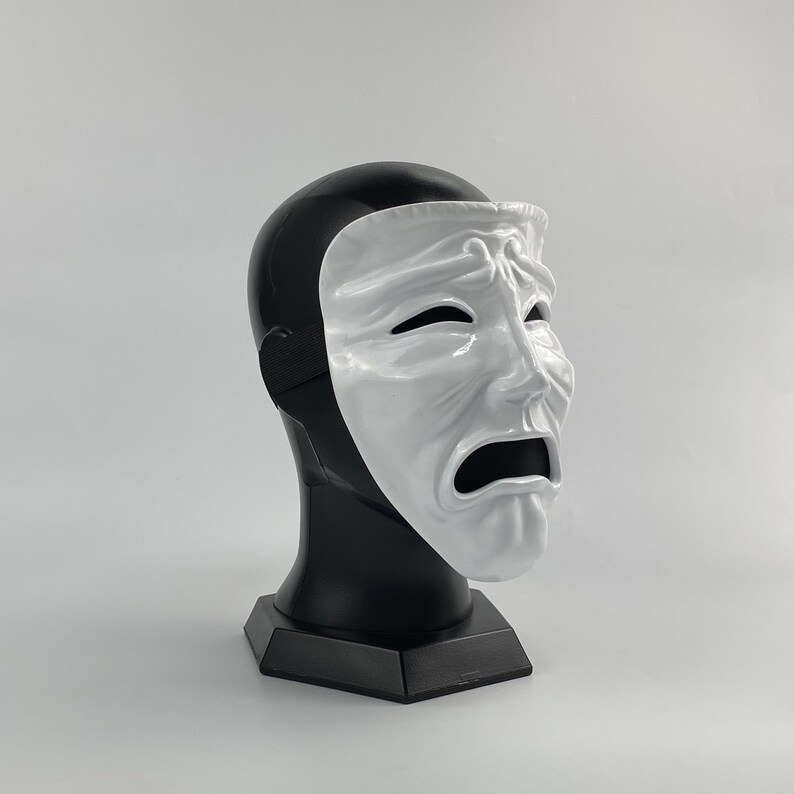 Possessive Mask SCP-035 Mask Geek Comedy Mask Tragedy Mask - Etsy Norway