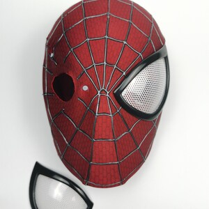 Amazing Spiderman 2 Cosplay Mask Private Custom Wearable | Etsy
