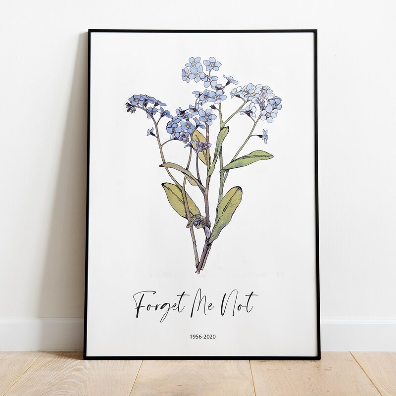Forget Me Not - Etsy