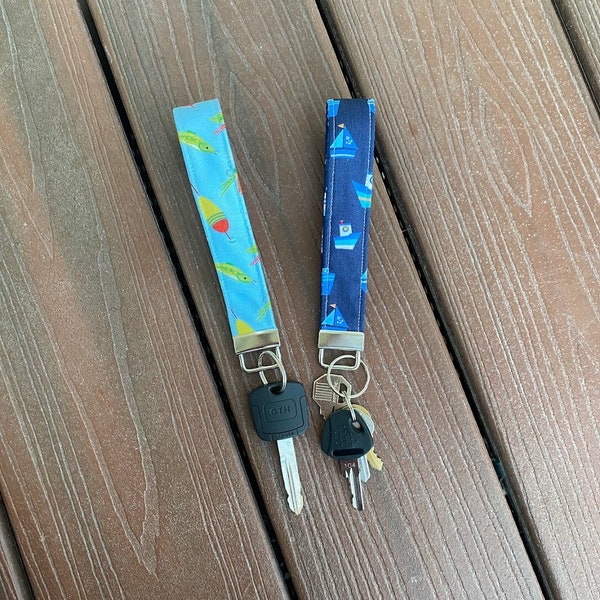 Boat Keychain - Etsy