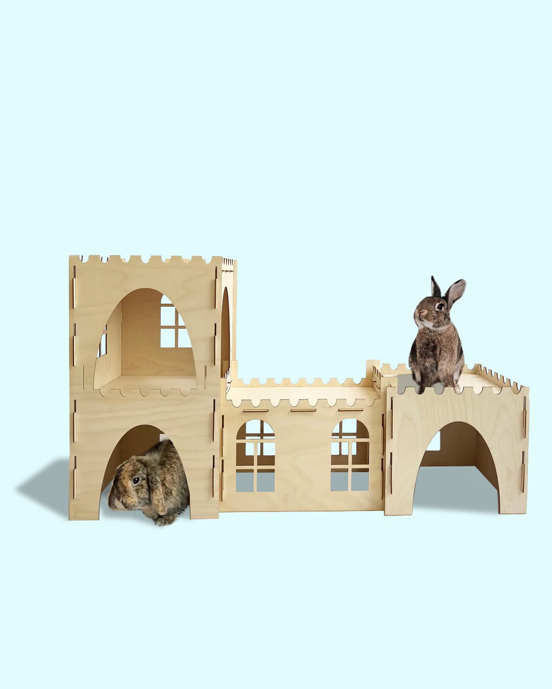 Double Storey Castle, Castle & Tunnel Bundle - Etsy