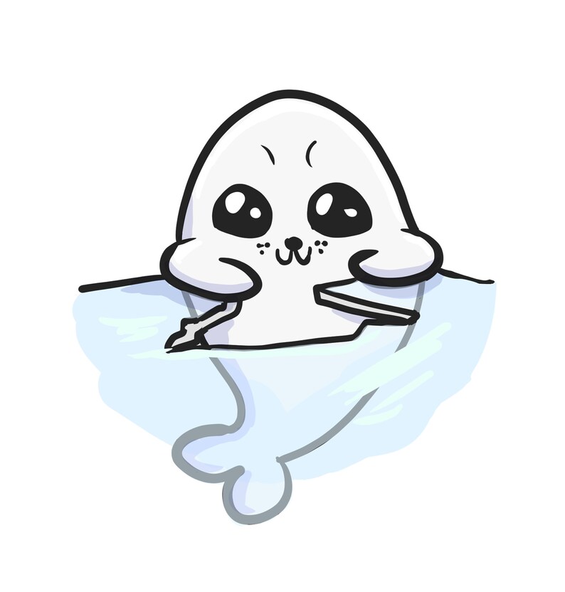 Seal Sticker Pack Etsy