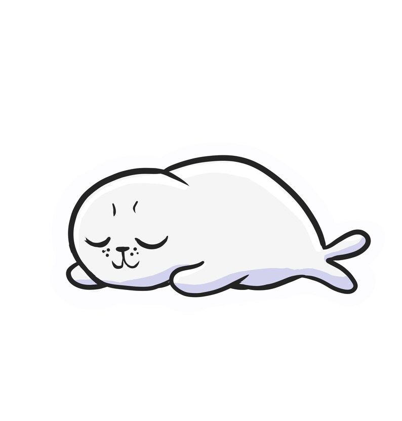 Seal Sticker Pack Etsy