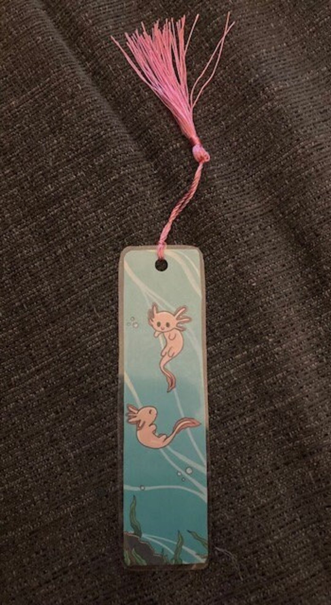 Axolotl Bookmark - Etsy