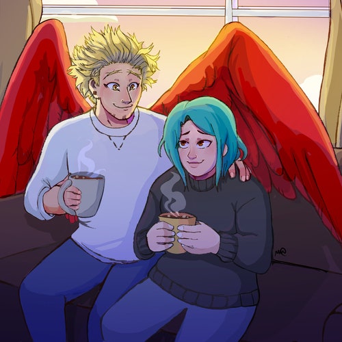 Custom Comfort Character Drawings With You - Etsy