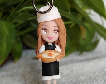Cooking Keychain - Etsy