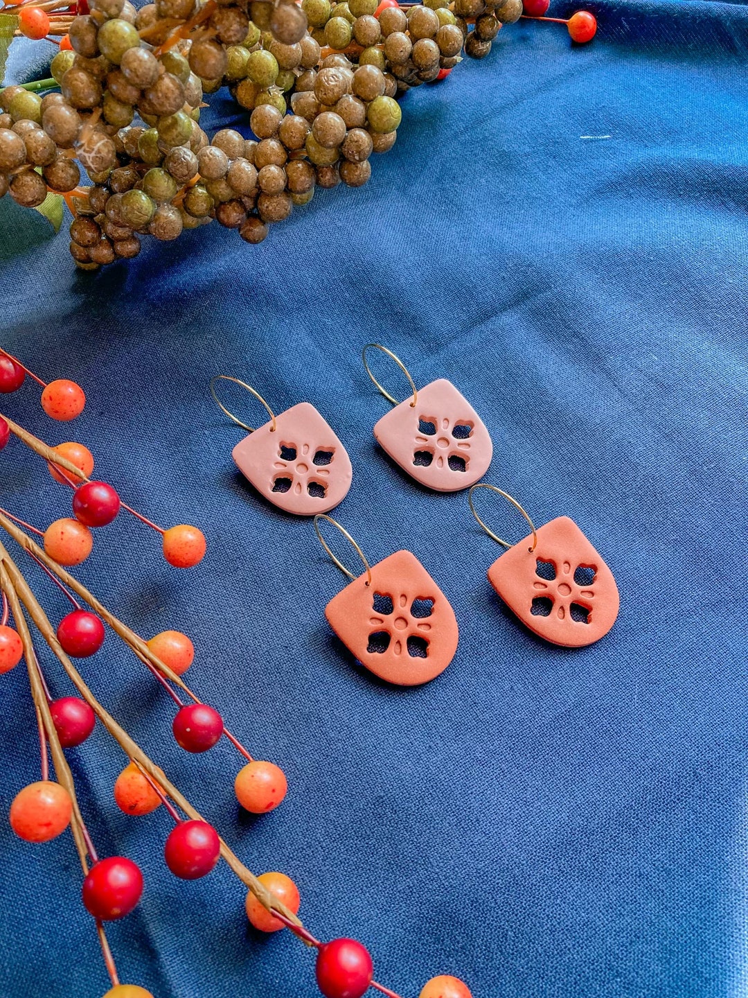Deco Arch Hoops - Etsy