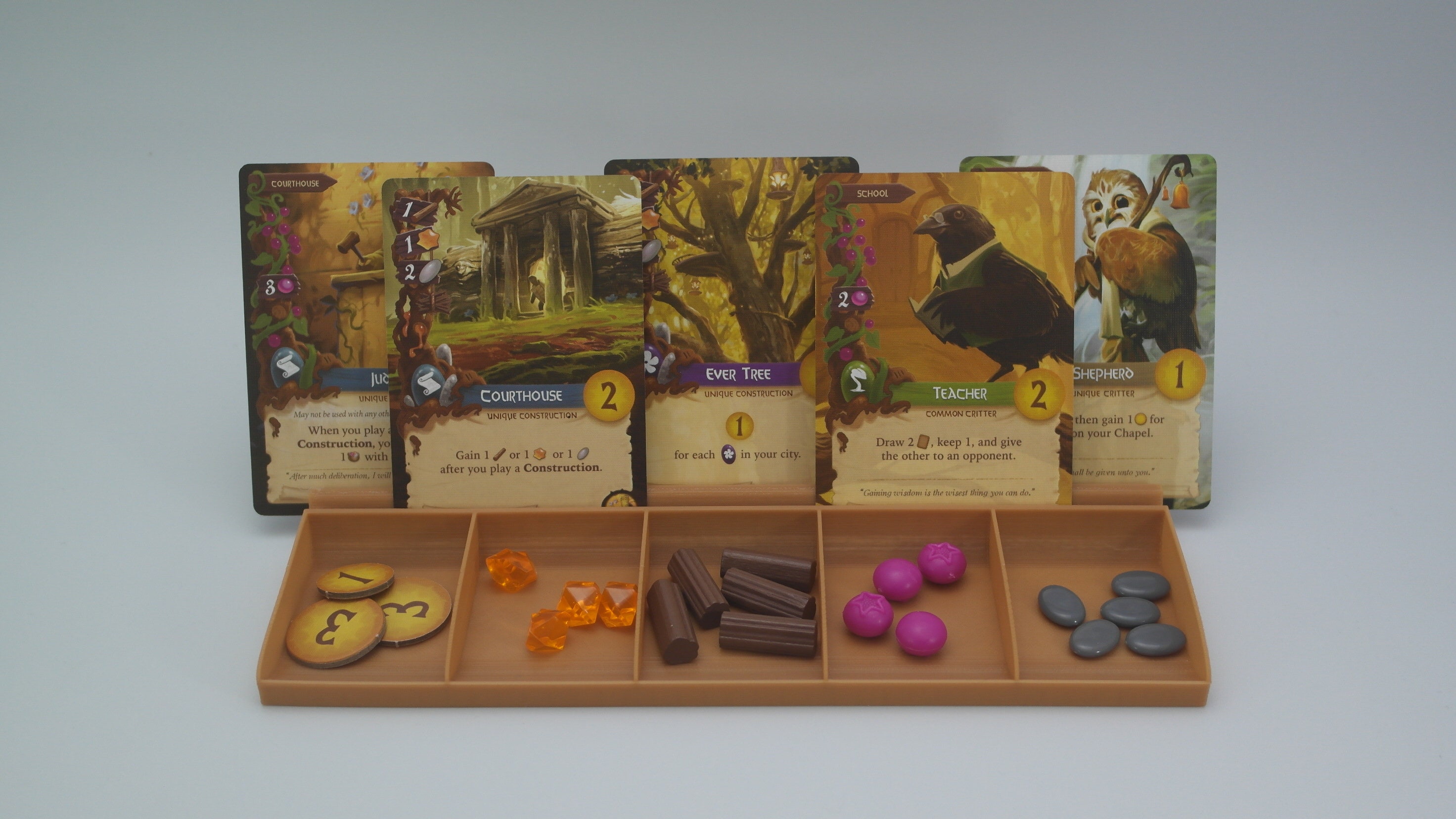 Card & Token Organizer Tray – Premium Plastic Tray for Board Game ...