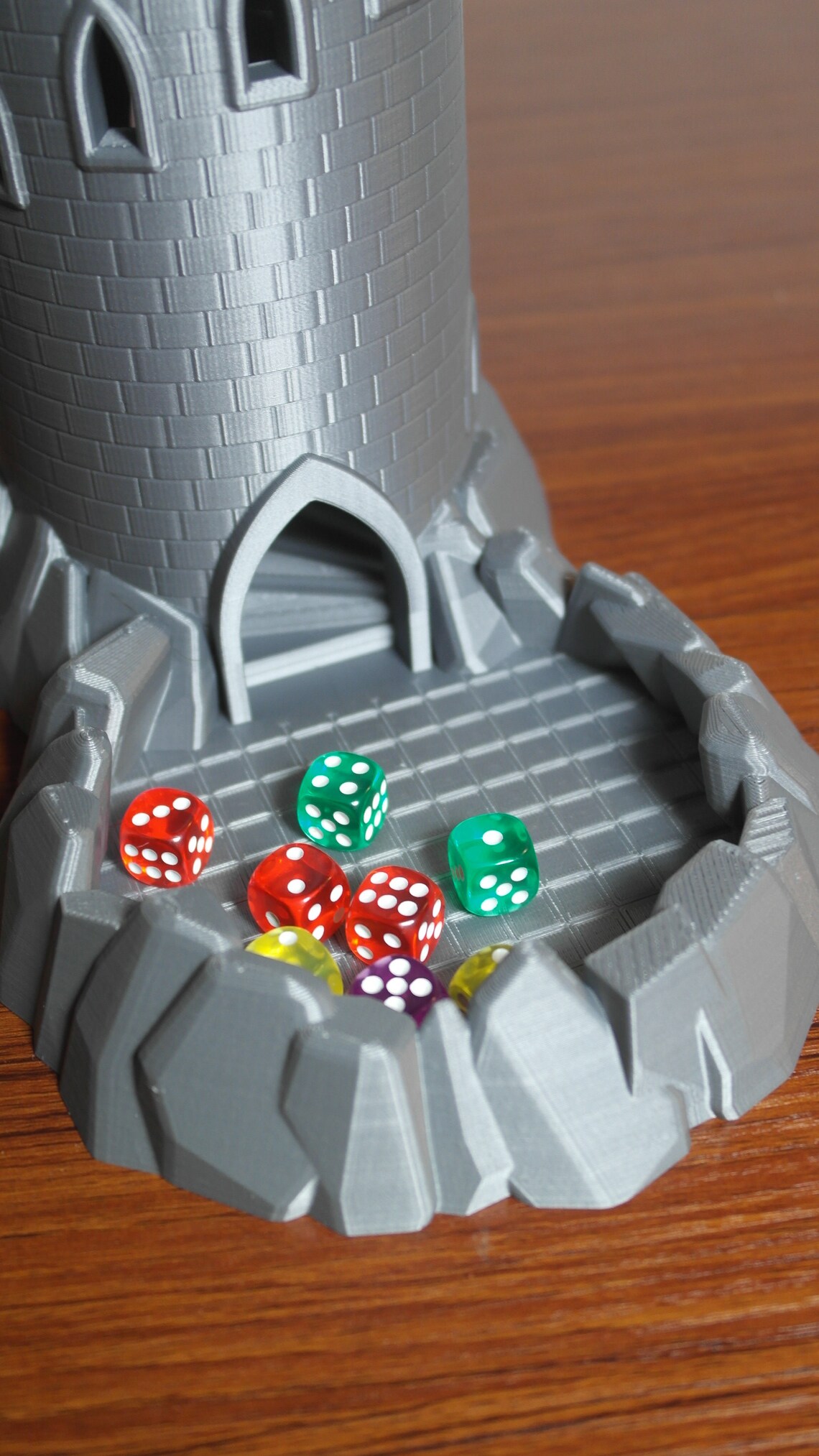 Dice Tower Castle Board Game Accessory - Etsy