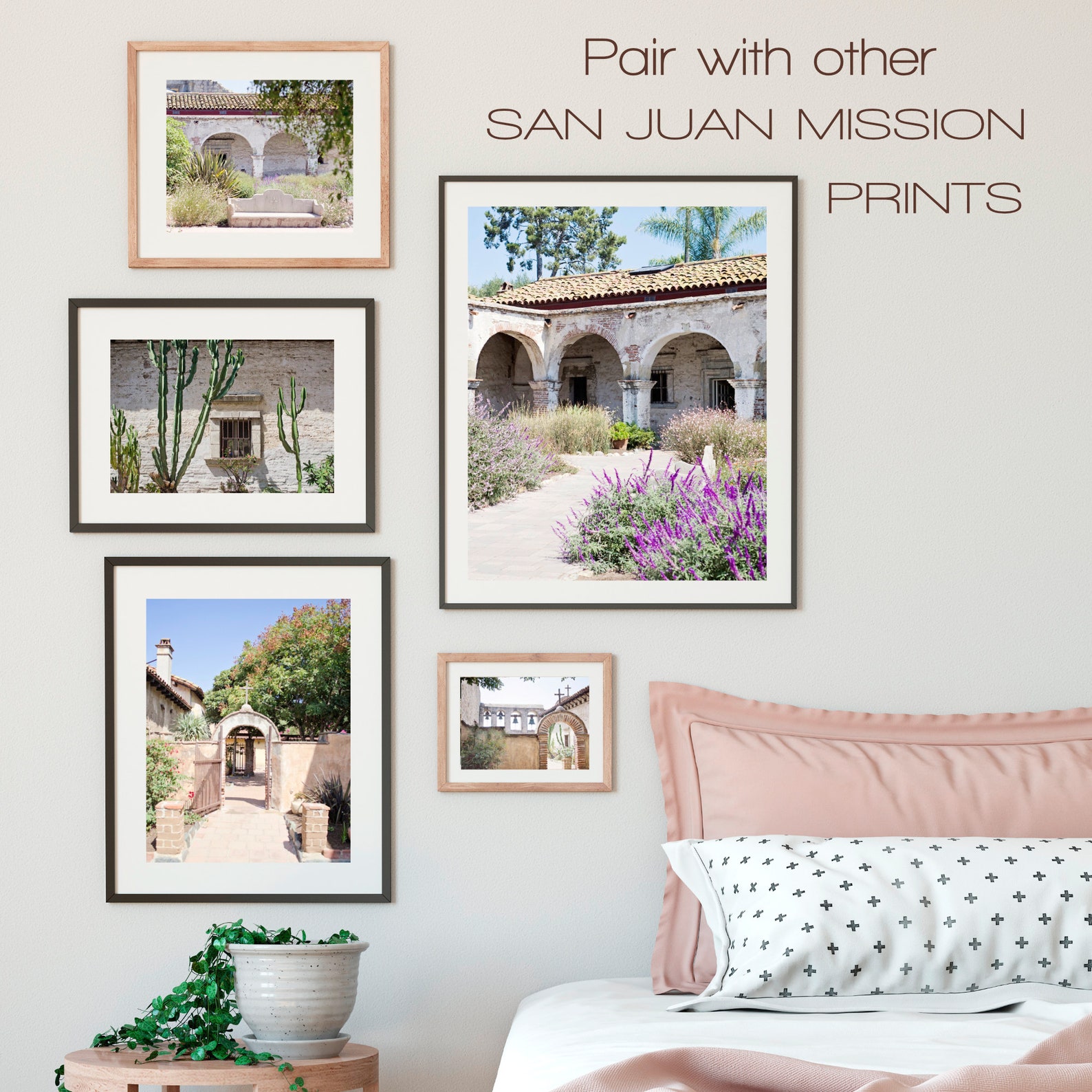 Sepia Architecture Photo, Travel Photo Print, Mission San Juan ...
