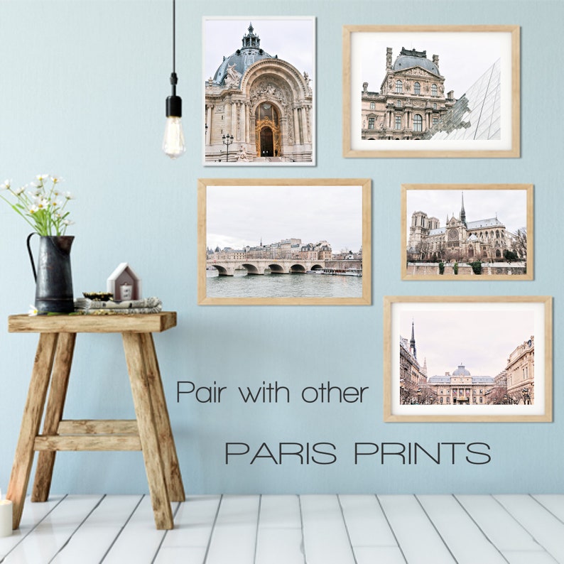 Paris Print French Print Architecture Photo Louvre Museum - Etsy