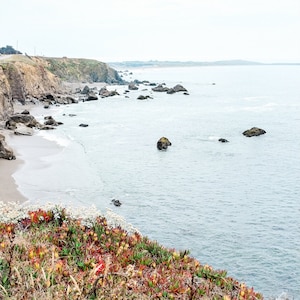 Colorful Beach Art Photo, Ocean Photography, California Beach ...