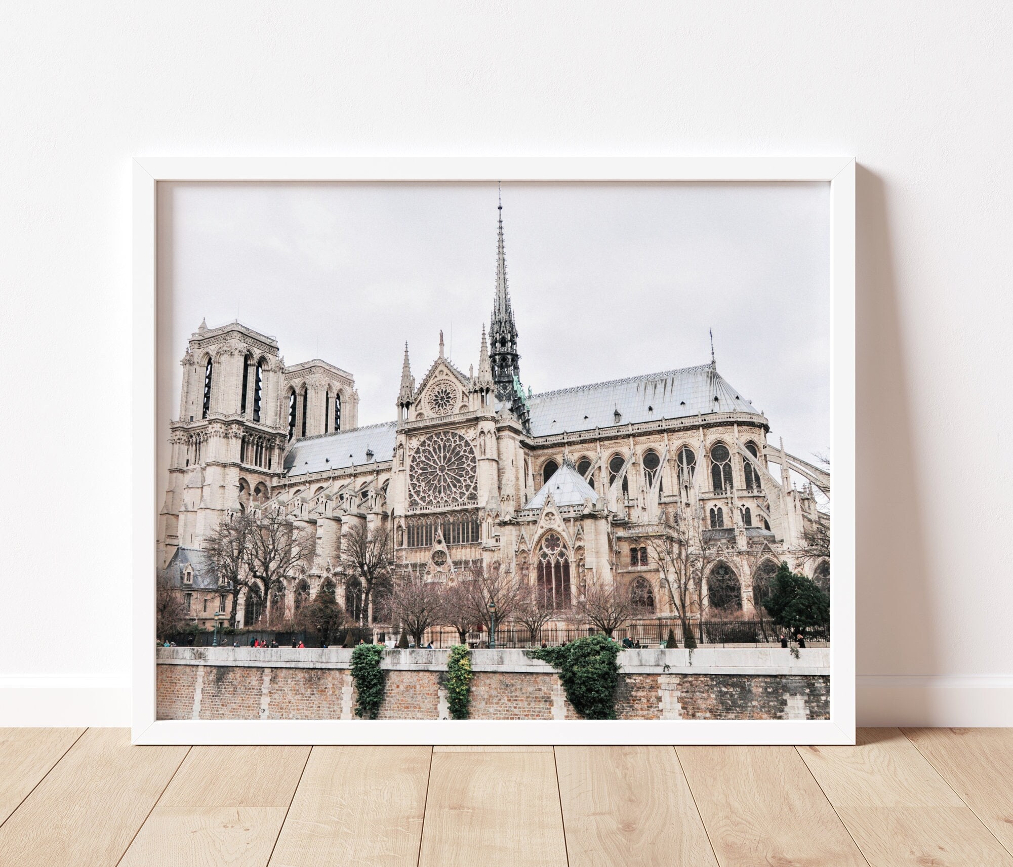 Notre Dame Cathedral Print French Cathedral Print Paris - Etsy