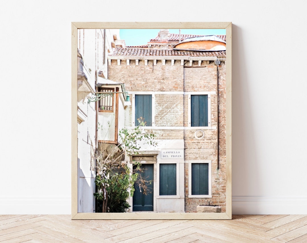 Italian Wall Art, Pastel Decor, Italy Wall Art, Venice Print - Etsy