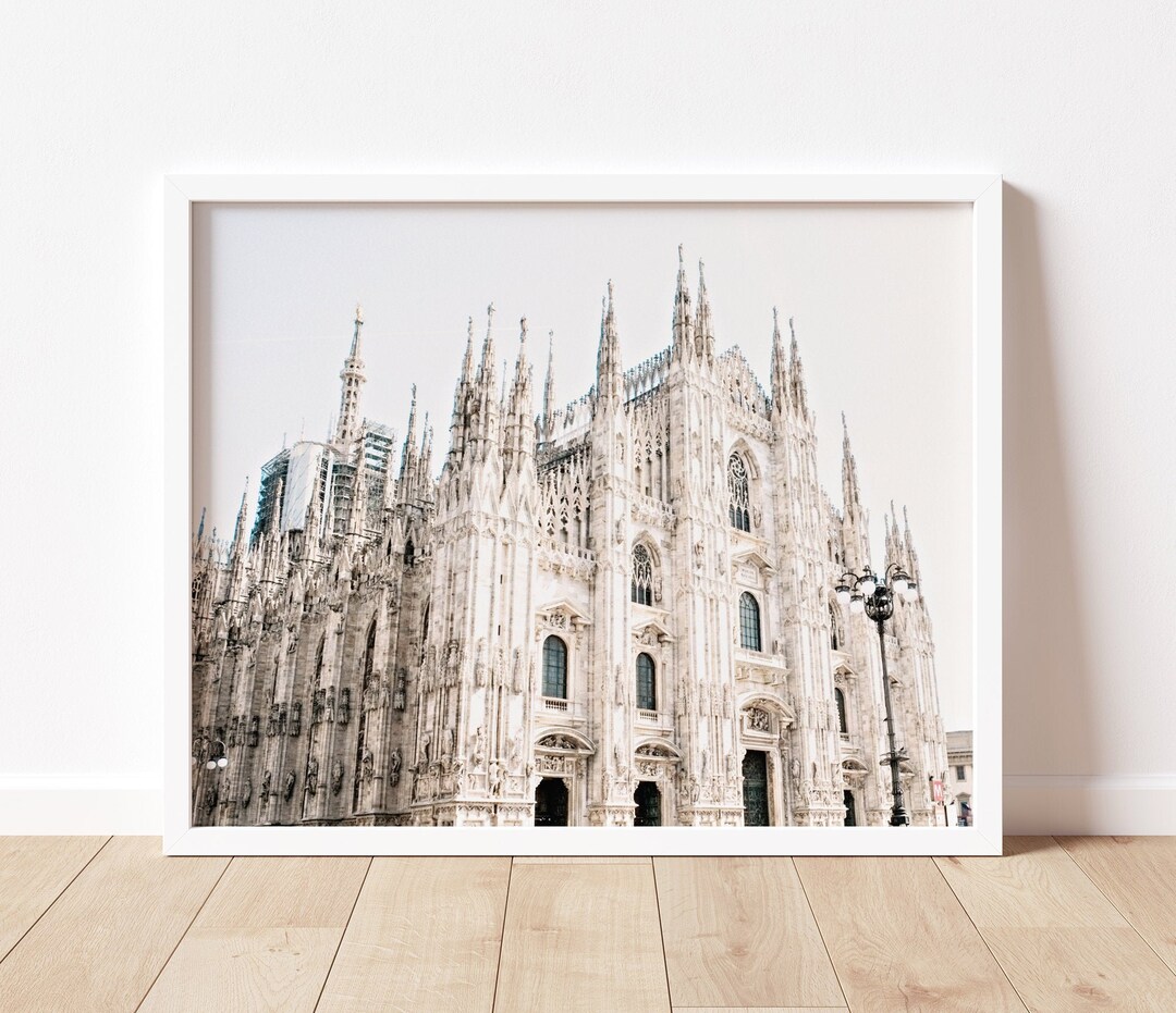 Italian Wall Art, Italian Print, Architecture Print, Milan Poster - Etsy