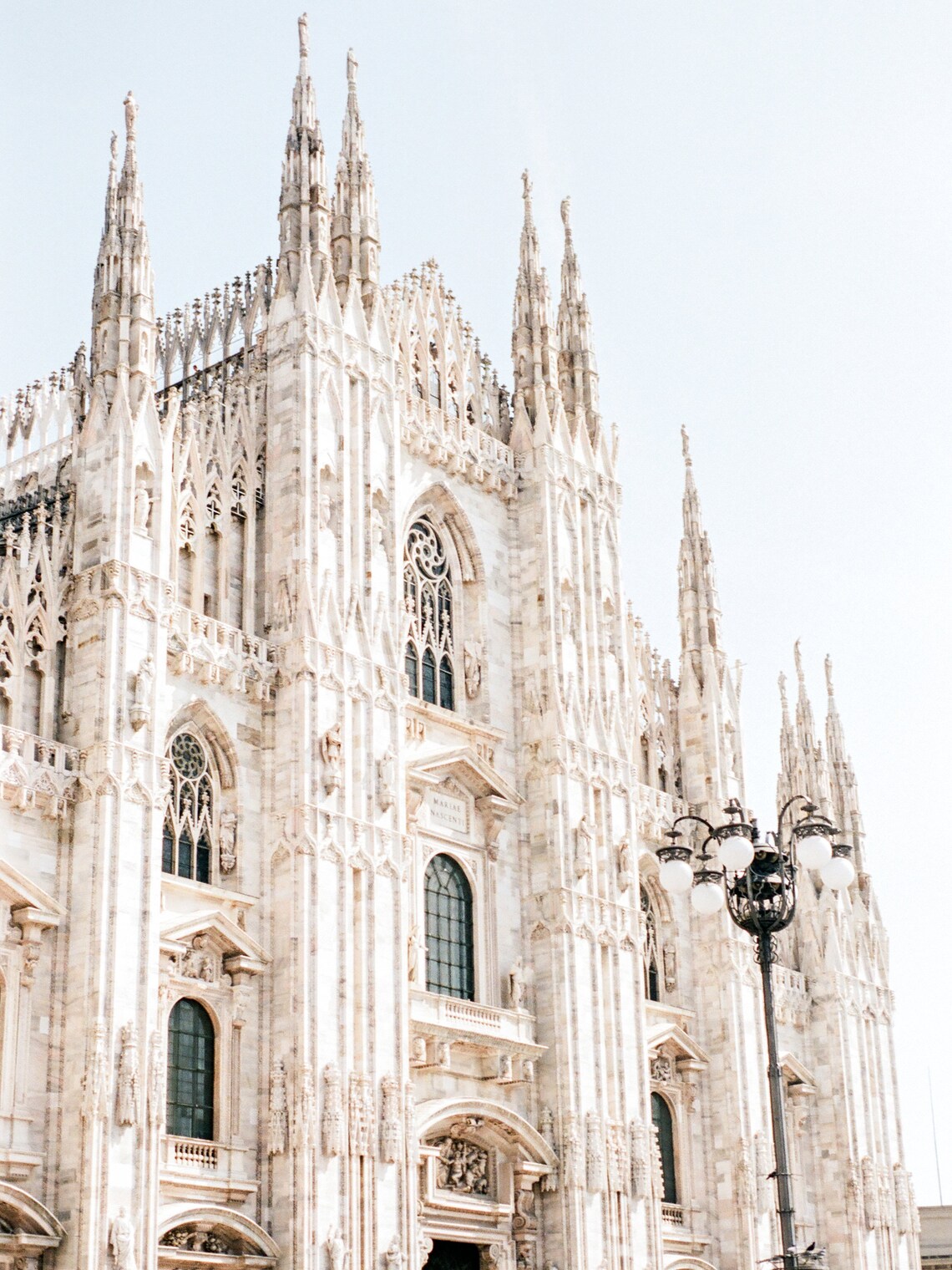 Gothic Milan Cathedral Print Piazza Del Duomo Wall Art | Etsy