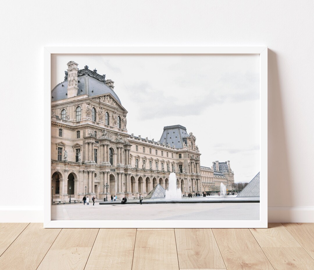 Paris Architecture Photo, Travel Photography, Paris Print, Louvre ...