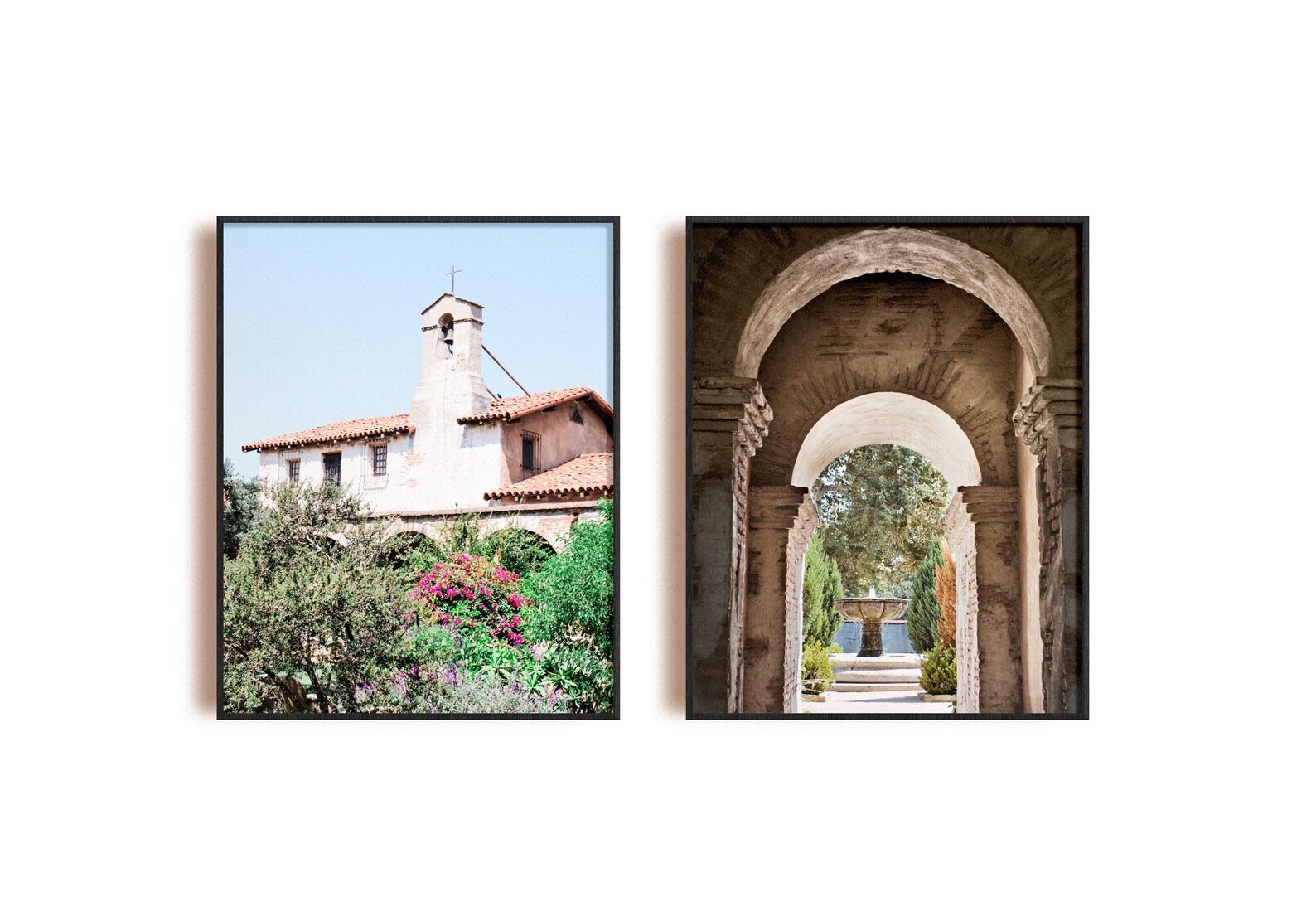 Sepia Architecture Photo, Travel Photo Print, Mission San Juan ...