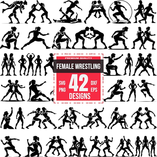 Women Wrestling Art - Etsy