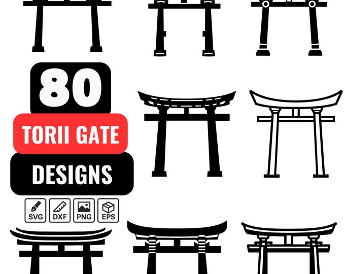Japanese Torii Gate Paper Pieced Quilt Block Pattern Downloadable PDF ...