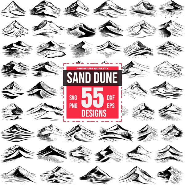 Dunes Svg - Etsy