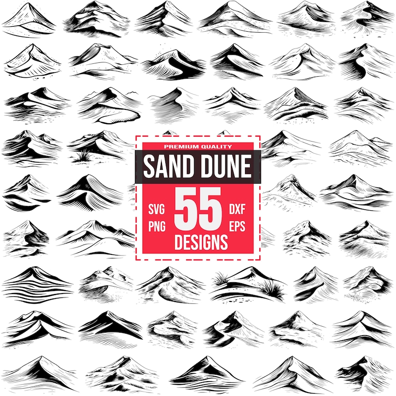Dunes Svg - Etsy