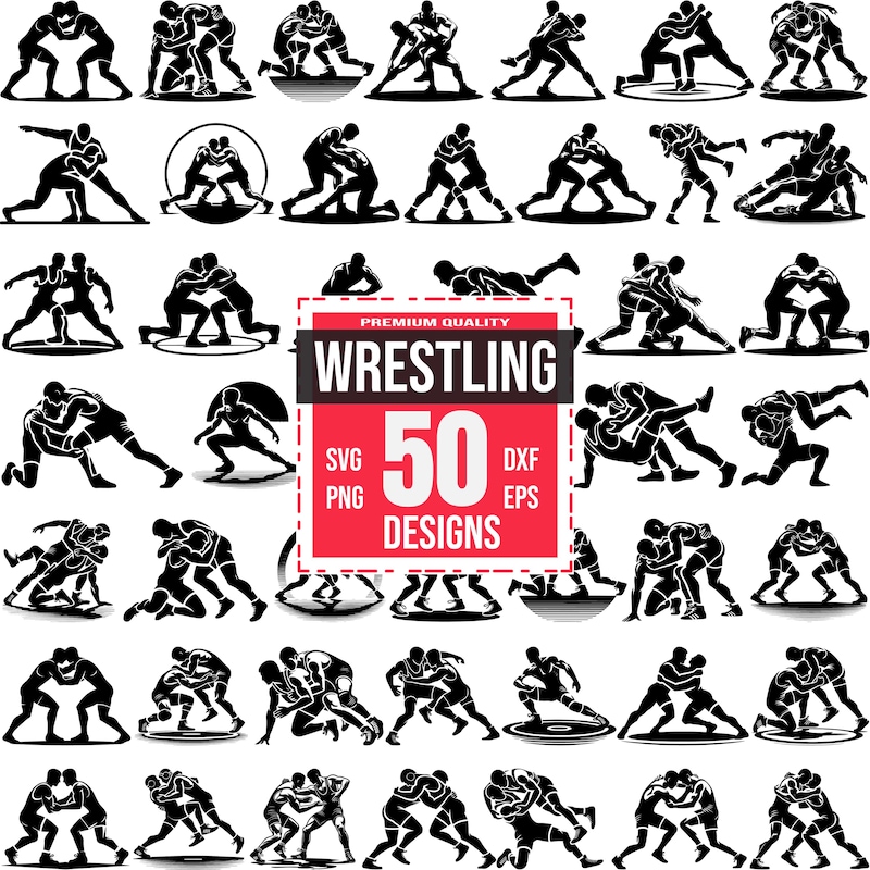 Wrestling Logo Designs - Etsy