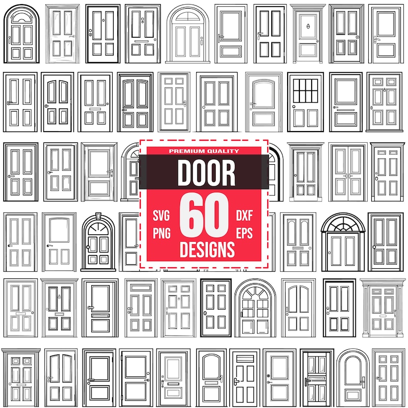 Wooden Door Pdf Plans - Etsy