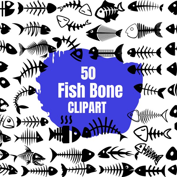 Fish Skeleton - Etsy