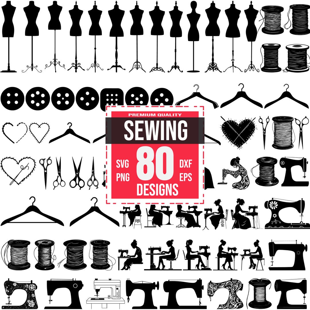 Sewing Svg, Sewing Svg Bundle, Sewing Cut File, Sewing Clipart,sewing ...