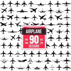 Airplane Svg, Airplane Svg Bundle, Biplane Svg, Airplane Cut File ...