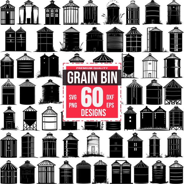 Grain Bin - Etsy