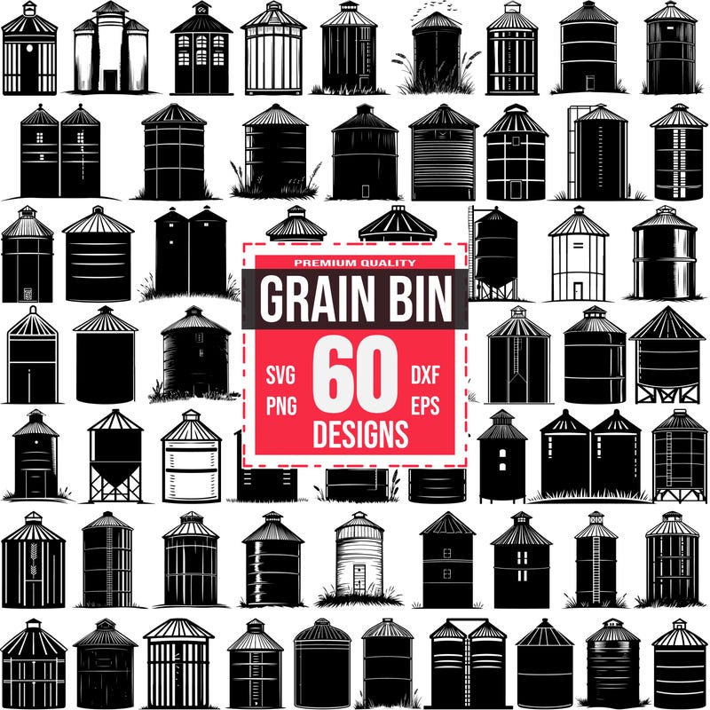 Grain Bin - Etsy
