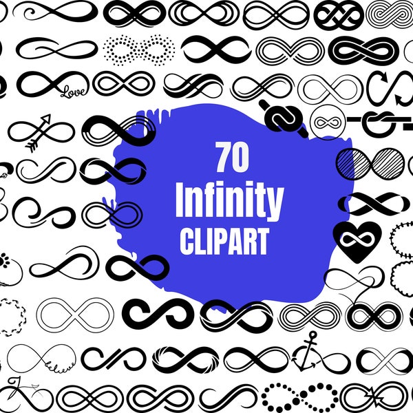 Infinity Symbol Svg - Etsy