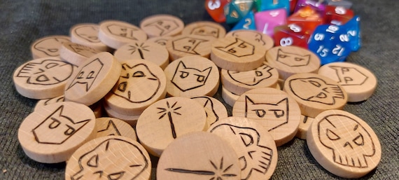D&D Tokens Dungeon Master Tokens DND Accessories. - Etsy