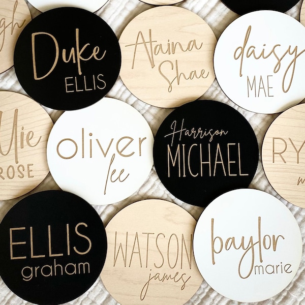 Round Welcome Sign - Etsy