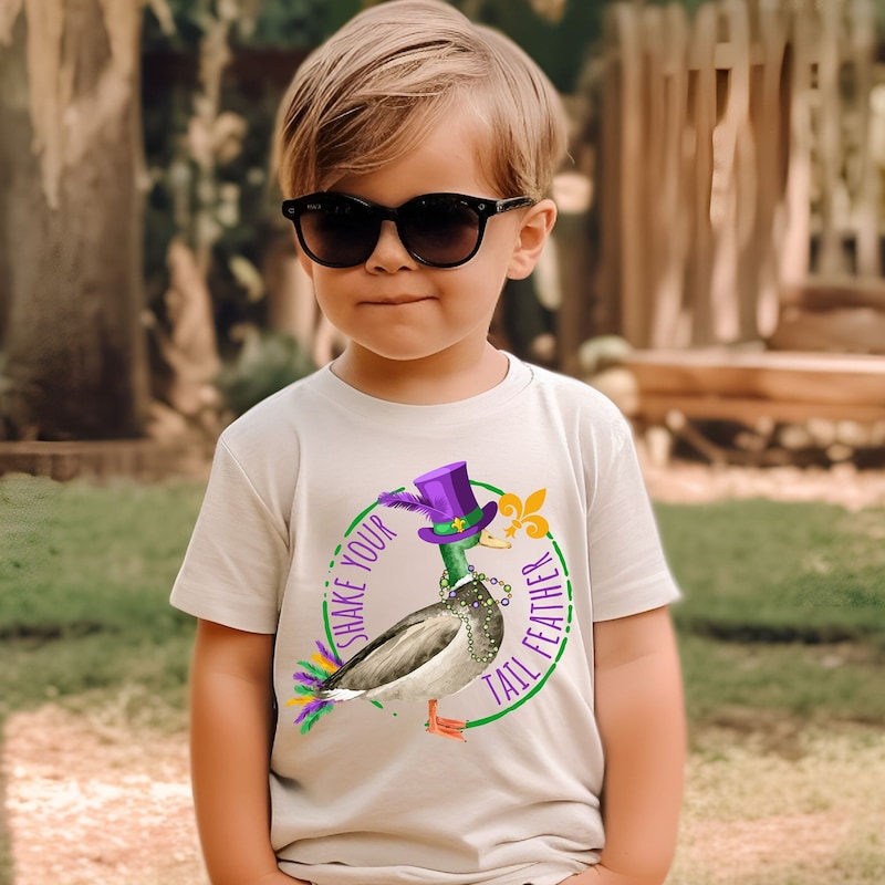 Mardi Gras Duck T Shirt - Etsy