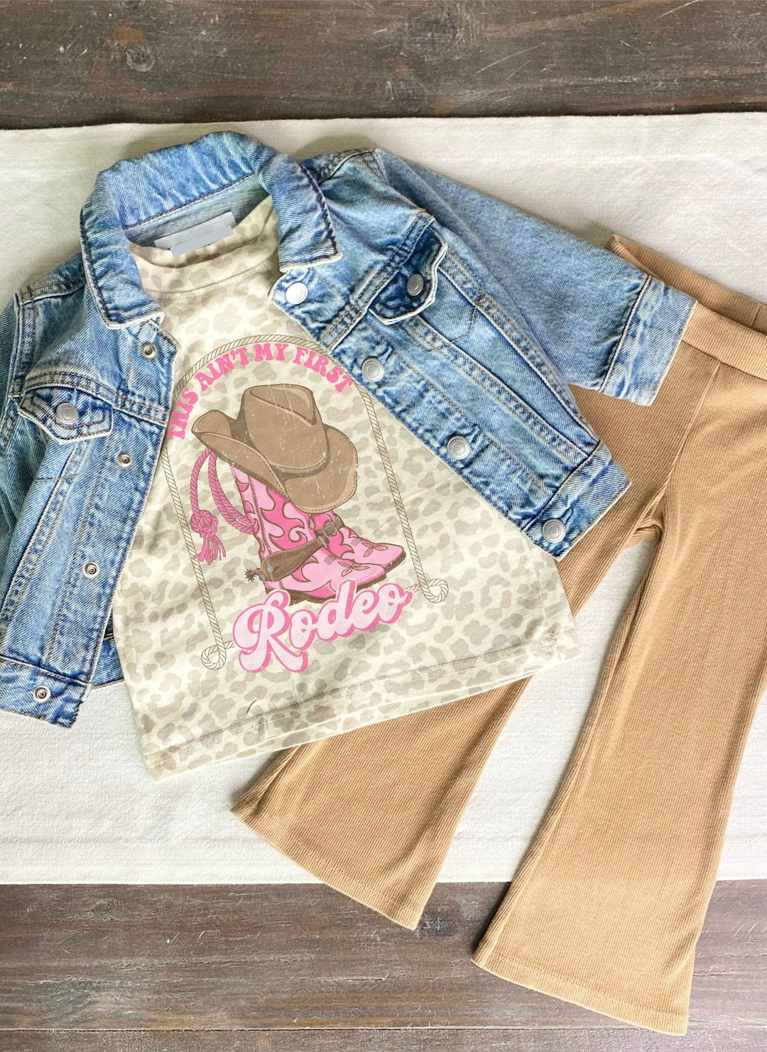 Girls and Women Cowgirl Rodeo Printed Graphic T-shirt, This Ain't My ...