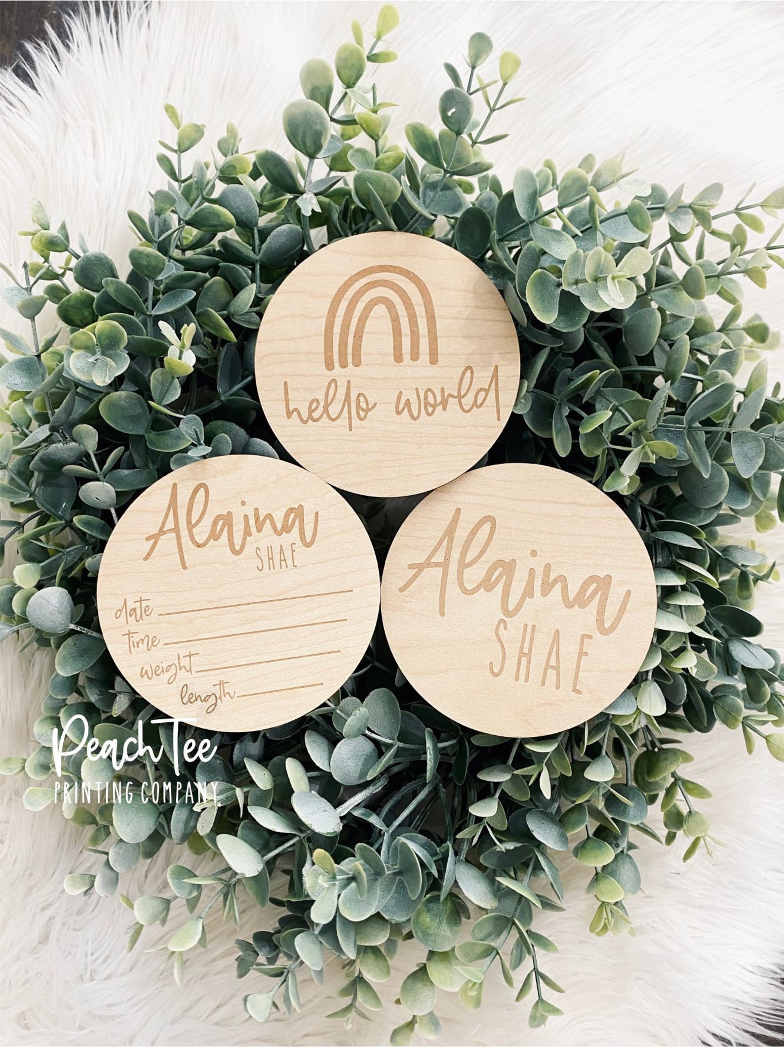 Wooden Baby Milestone Signs Baby Milestone Wood Signs - Etsy